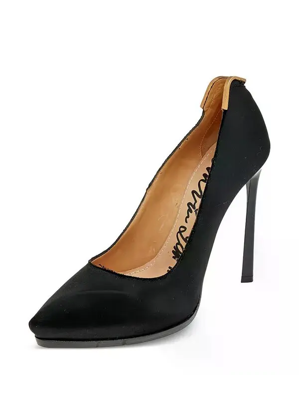 LANVIN 120mm Leather Heeled Pumps