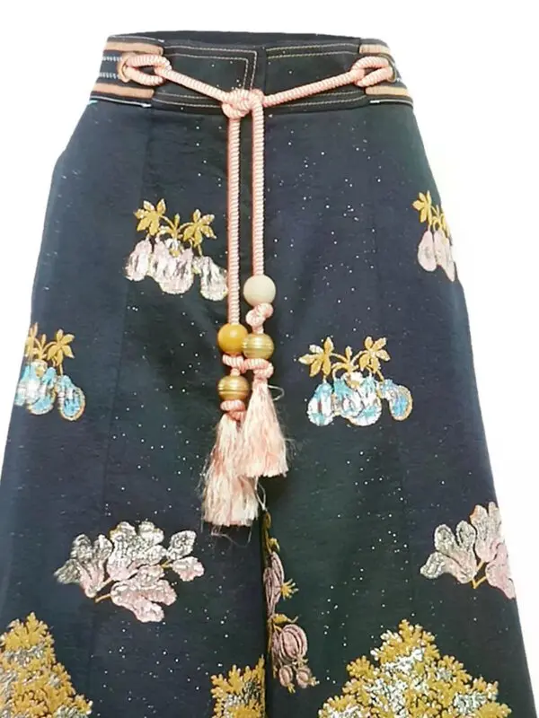 PETER PILOTTO Brocade Wide-leg Trousers