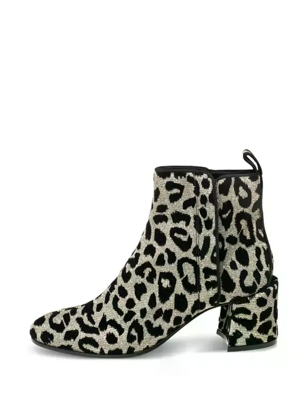 Dolce & Gabbana 60mm Leopard-print Block-heel Ankle Boots