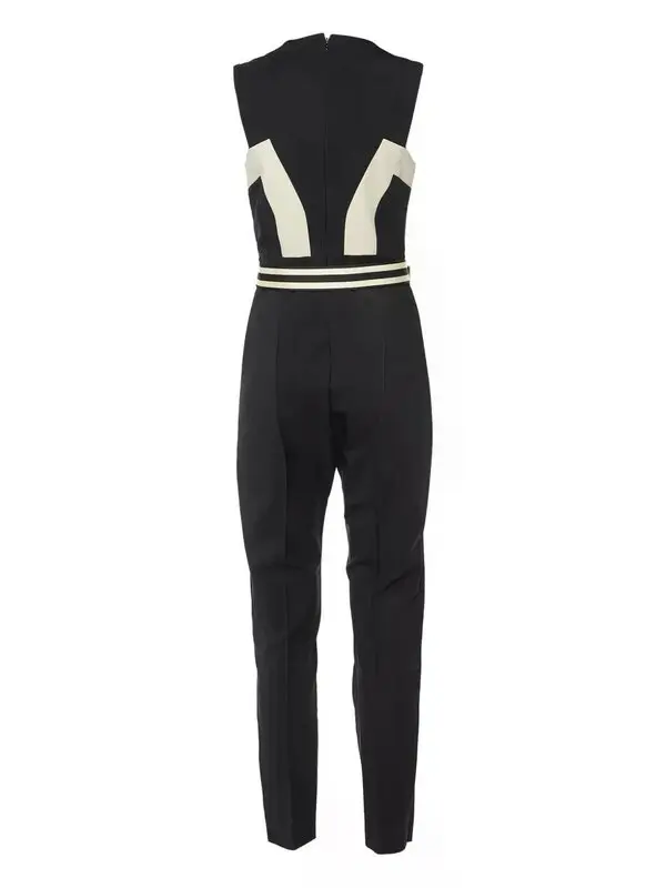 Elisabetta Franchi Contrast-panel Jumpsuit