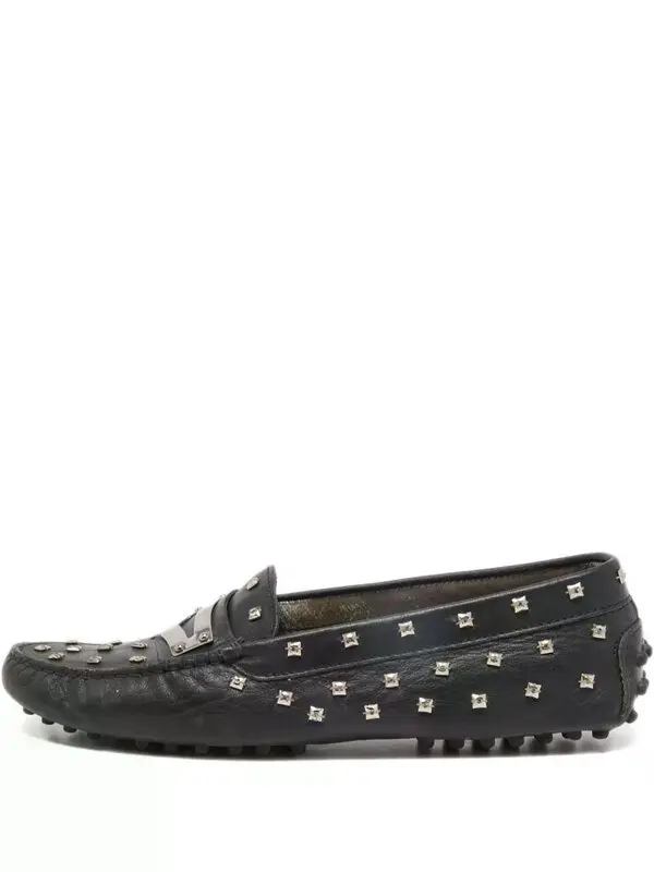 TOD'S Leather Penny Loafers