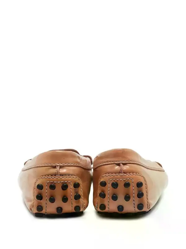 TOD'S Leather Loafers - Neutrals