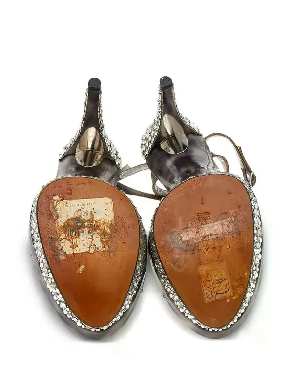Casadei Embellished Stiletto Sandals