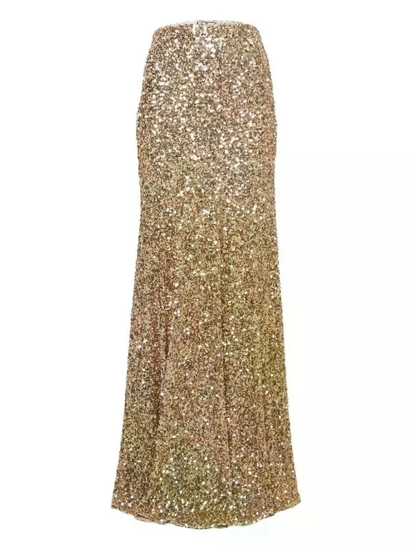 Elisabetta Franchi Sequin-embellished Maxi Skirt