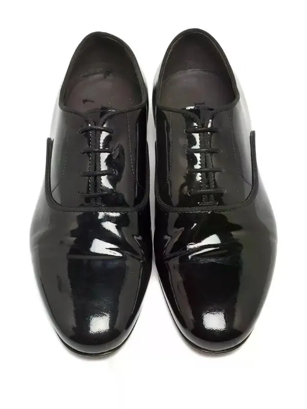 LANVIN Leather Lace-up Oxford Shoes