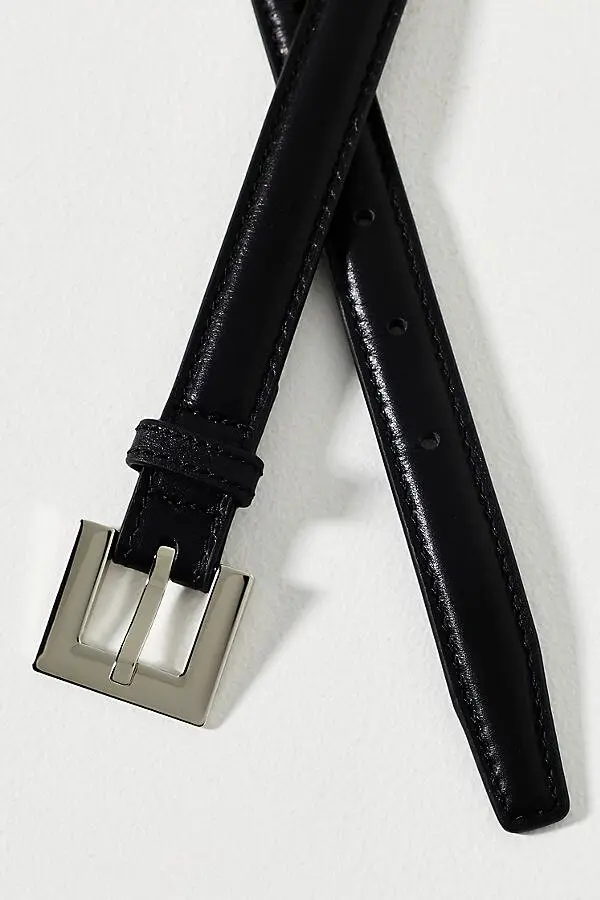 Anine Bing Nicola Belt in Black and Silver M/L (NWT) Anine Bing - Nicola Belt Black With Silver | Høyer main image 4