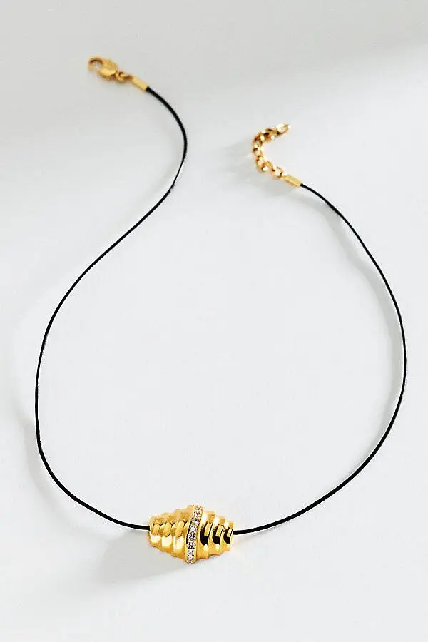BY ALONA Miele Necklace - Gold/black