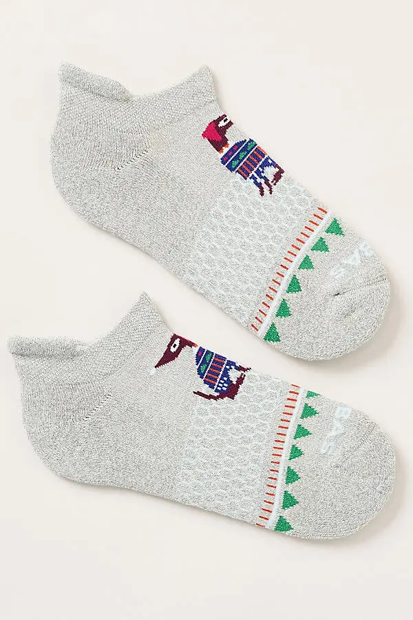 BOMBAS Fairisle Icon Socks - Dog/sage Haze