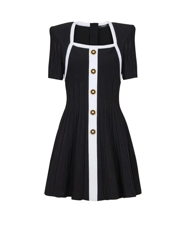 Balmain A-line Knit Dress