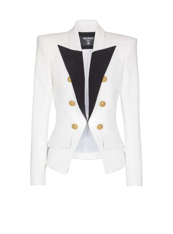 Balmain Six-button Fitted Jacket