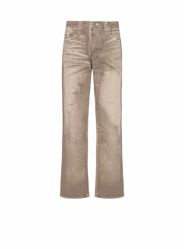 Balmain Loose-fit Jeans - Beige