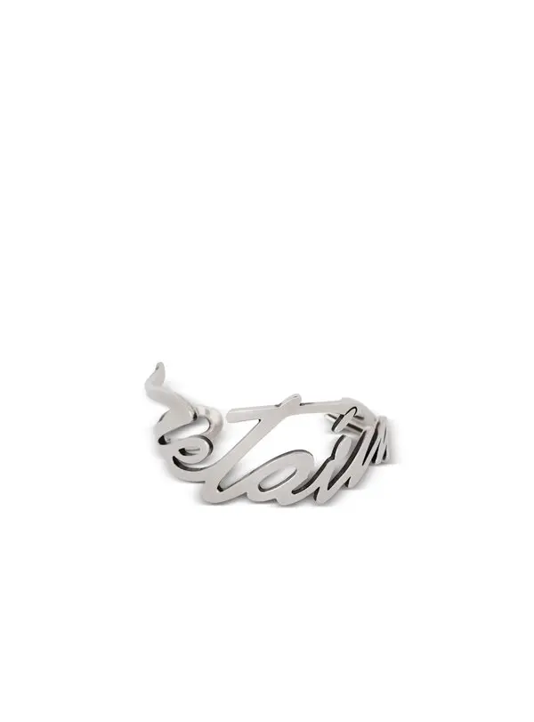 Balmain Je T'aime Brass Bracelet - Silver