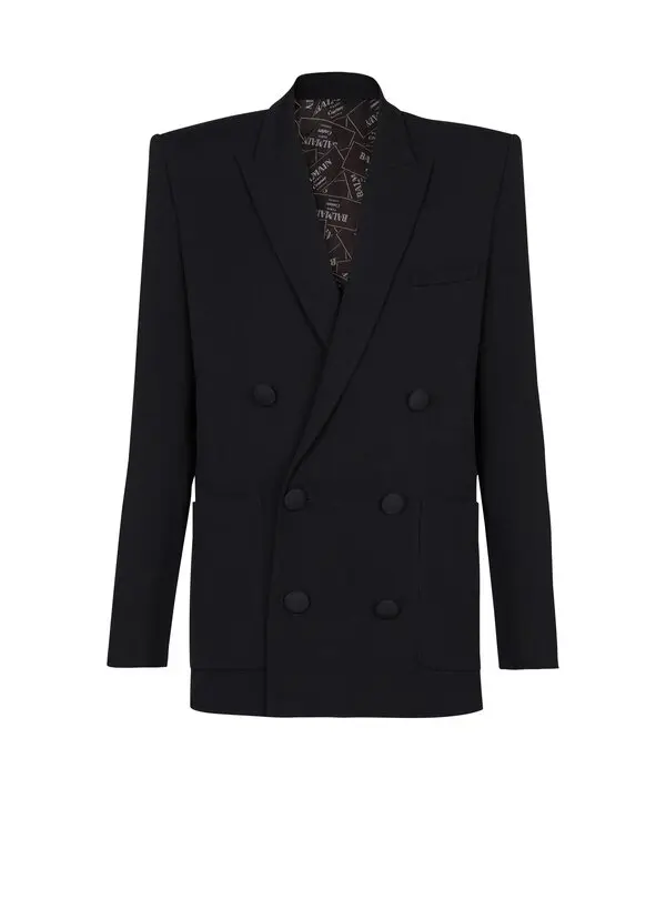 Balmain Grain De Poudre Blazer
