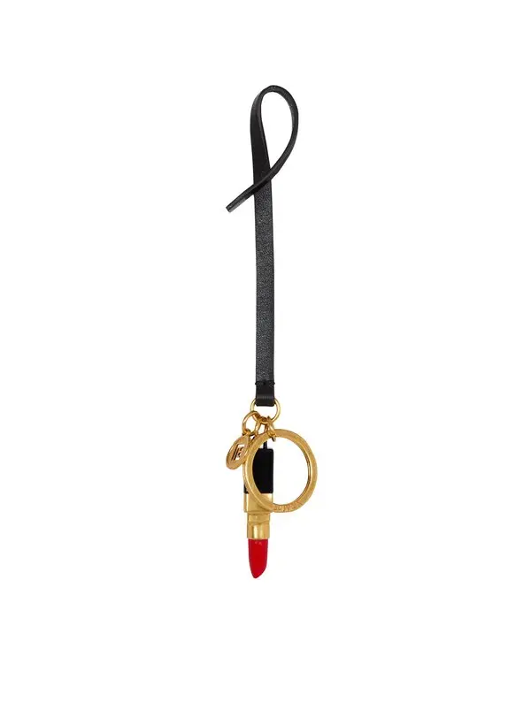 Balmain Brass Lipstick Charm - Gold