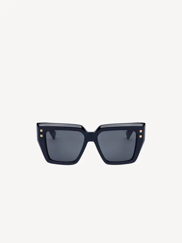 Balmain B-fame Cat-eye Sunglasses - Black