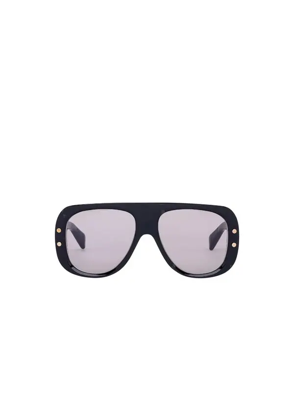 Balmain Pulse Aviator Sunglasses - Black