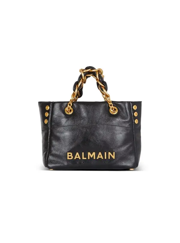 Balmain 1945 Soft Small Cabas - Black