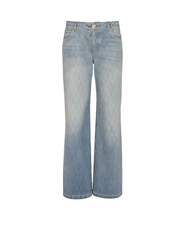 Balmain Diamond Straight-fit Jeans