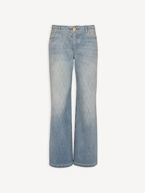 Balmain Diamond Straight-fit Jeans