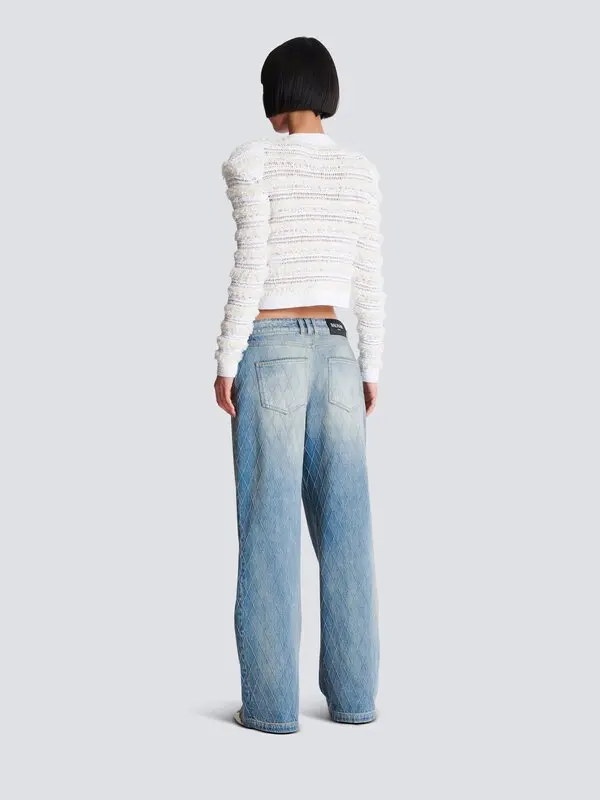 Balmain Diamond Straight-fit Jeans