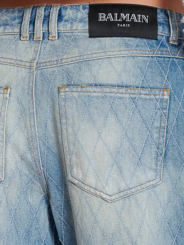 Balmain Diamond Straight-fit Jeans