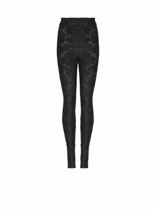 Balmain Baroque Patterned Leggings