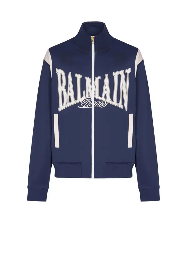 Balmain College Zipped Tracksuit Jacket
