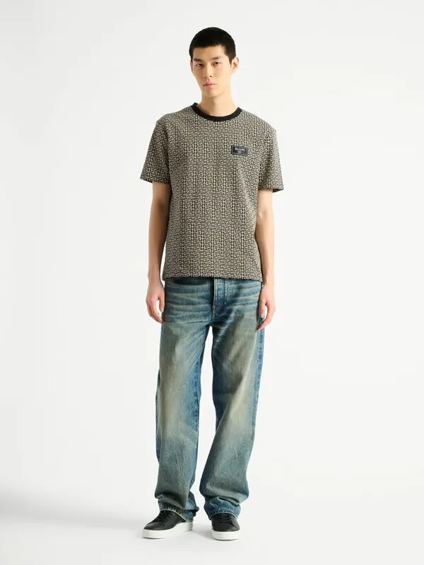 Balmain Monogram Jacquard T-shirt