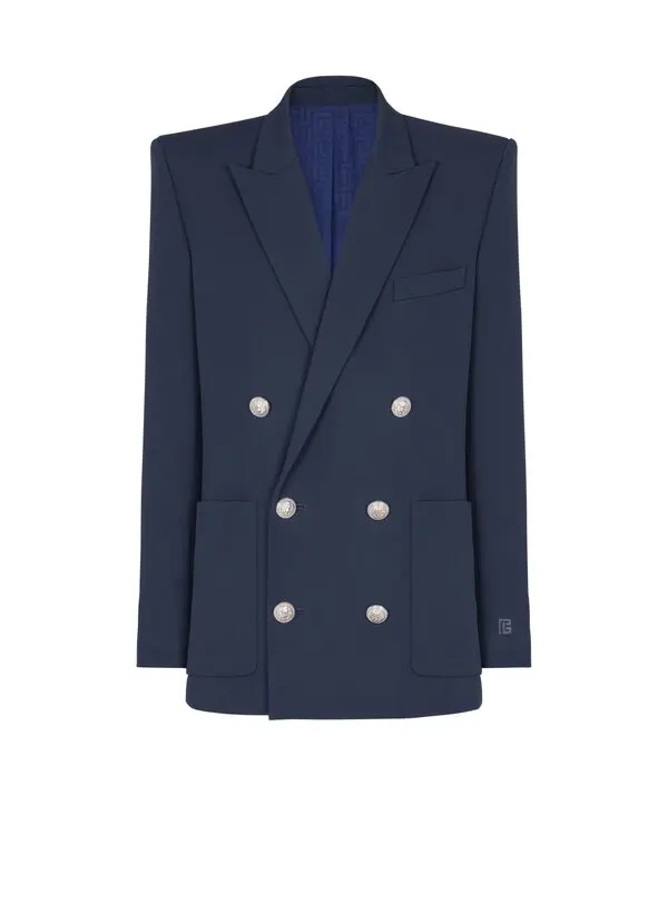 Balmain Grain De Poudre Blazer