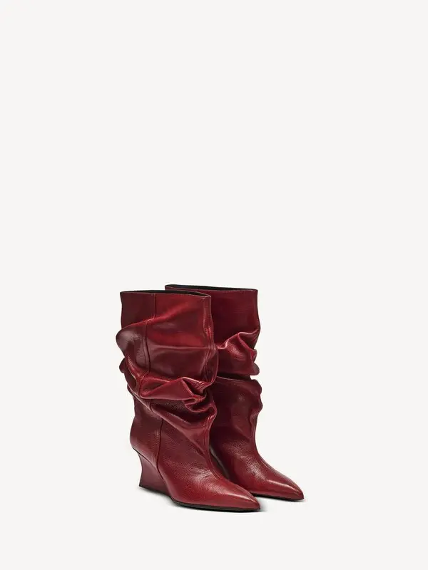Balmain Wedge Ankle Boots