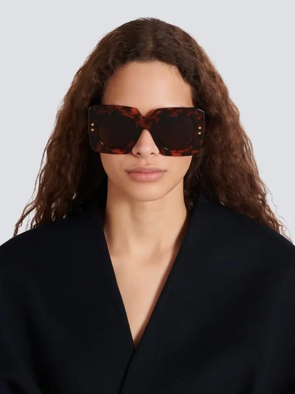 Balmain B-bold Sunglasses - Brown