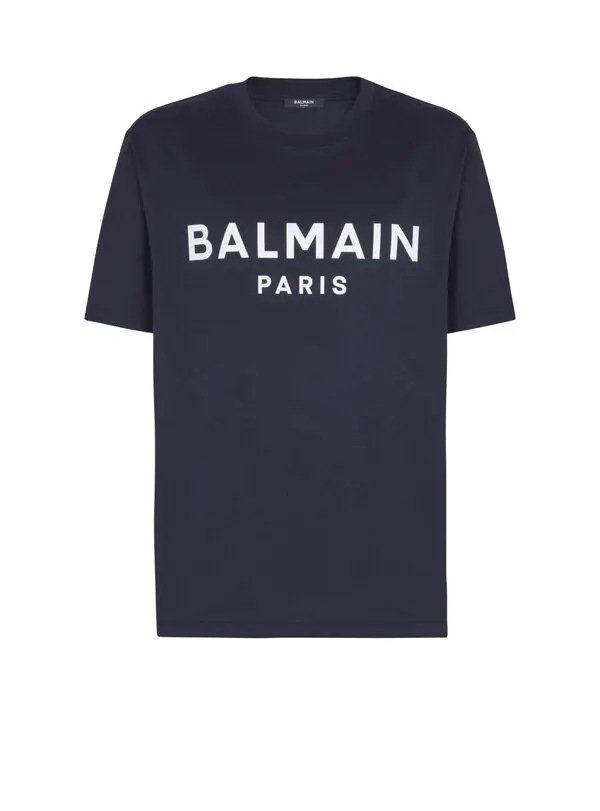 Balmain T-shirt With Paris Print