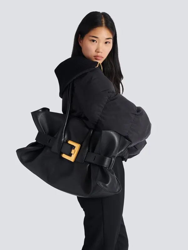 Balmain Large Calfskin Anthem Bag