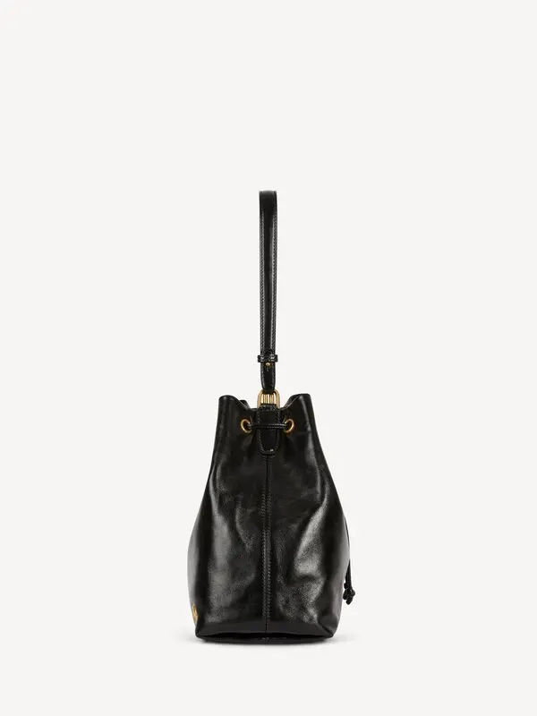 Balmain Pulse Calfskin Leather Backpack - Black