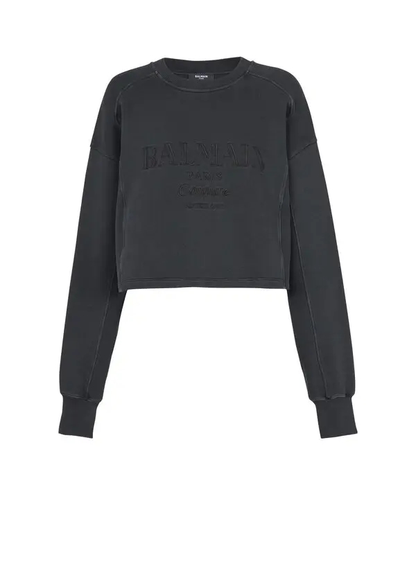 Balmain Couture Embroidered Sweatshirt