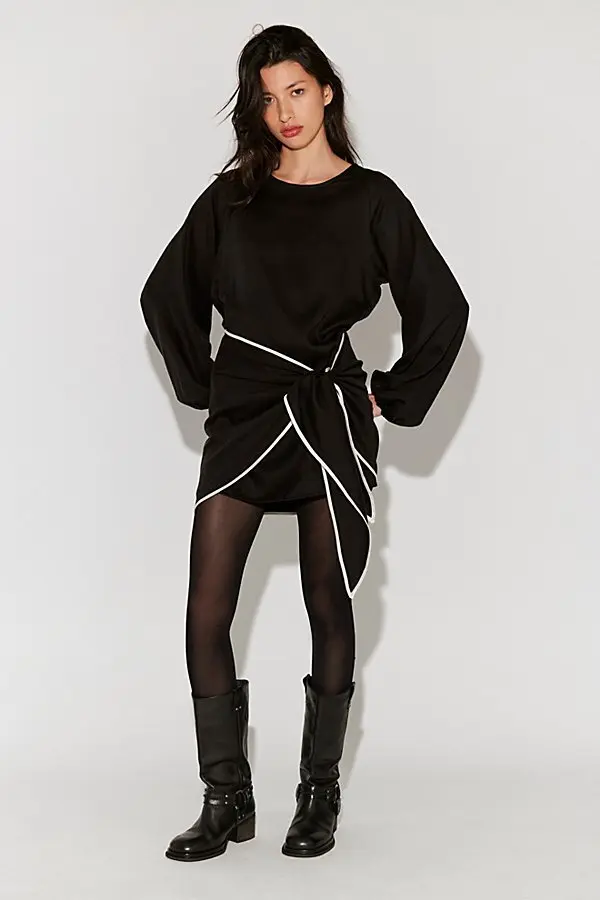 THIRD FORM Linger Batwing Mini Dress
