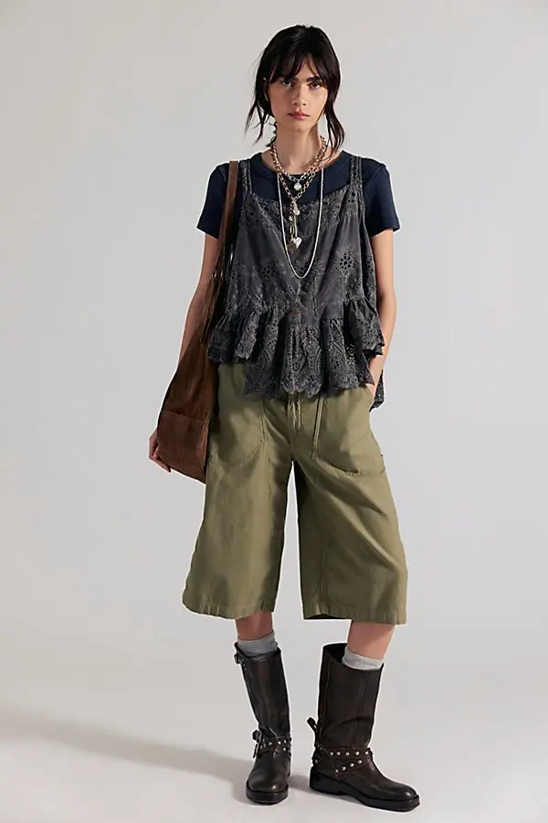MAGNOLIA PEARL Eyelet Tank