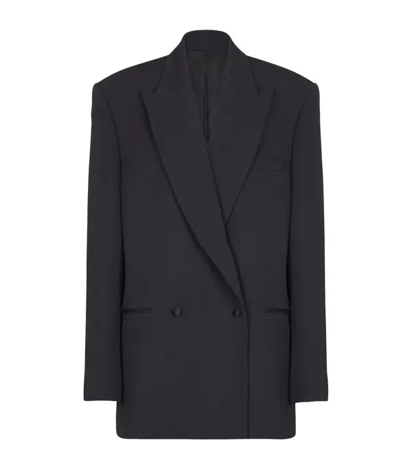 Balmain Wool Oversized Blazer
