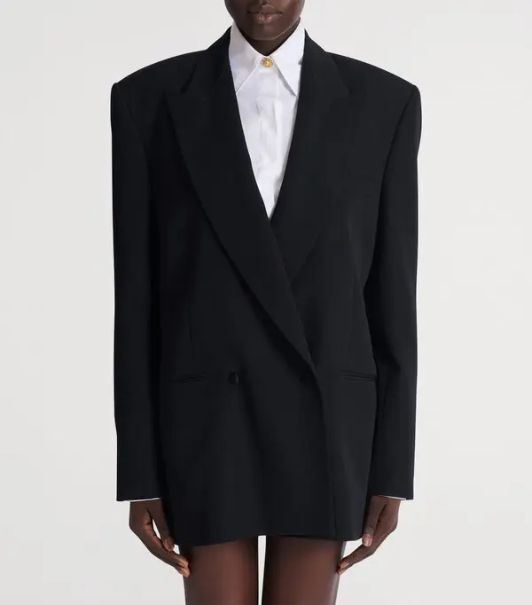 Balmain Wool Oversized Blazer