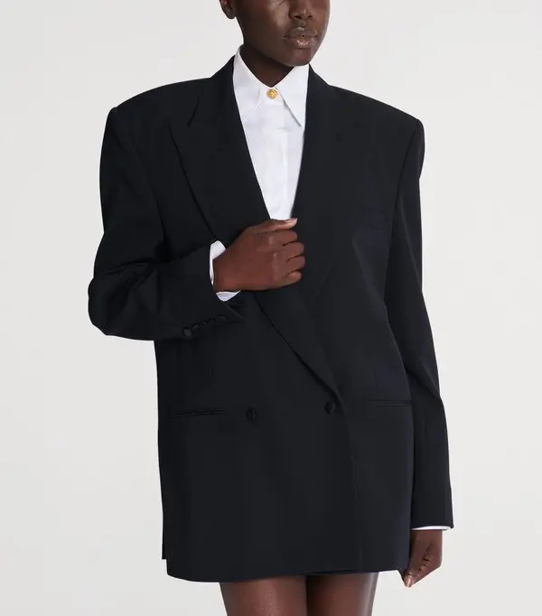 Balmain Wool Oversized Blazer
