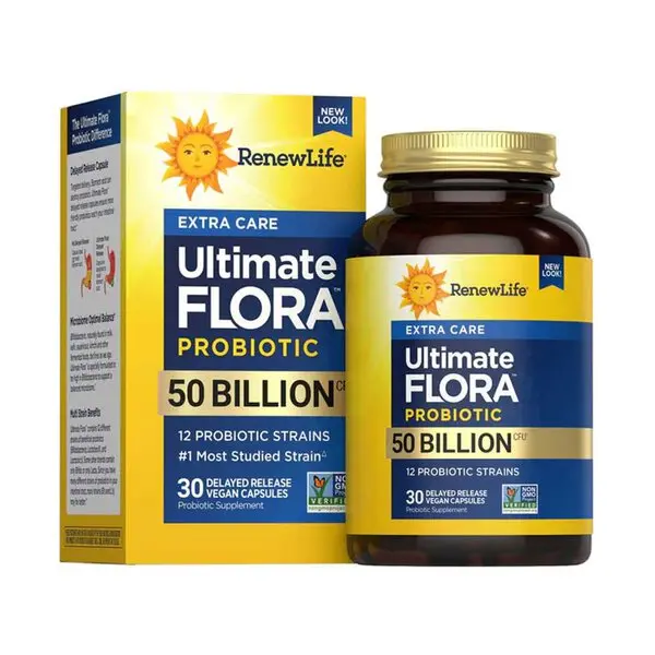 RENEW LIFE Ultimate Flora Extra Care 50 Billion 30 Capsules - One-color