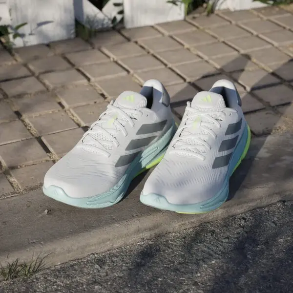 Adidas Supernova Ease Athletic Sneakers - Cloud White / Grey Three / Semi Flash Aqua