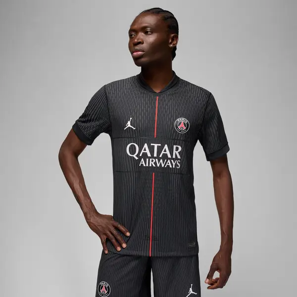 JORDAN Paris Saint-germain 2025/26 Match Fourth Dri-fit Adv Soccer Authentic Jersey - Black