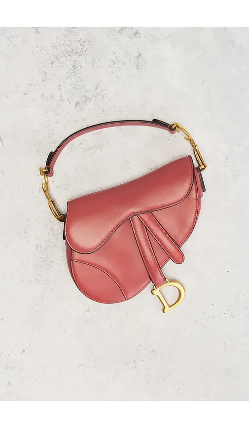 FWRD RENEW Dior Mini Saddle Bag