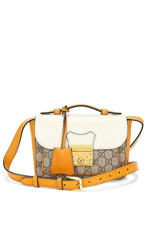 FWRD RENEW Gucci Padlock Shoulder Bag