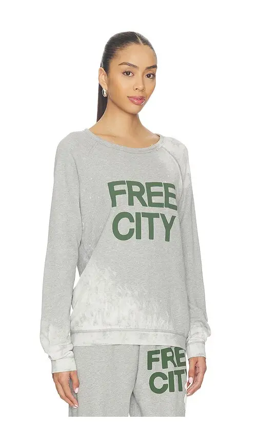 FREECITY Heatheryumm Raglan