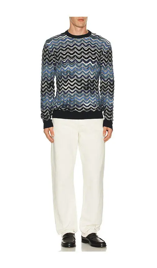 Missoni Crewneck Sweater - Blue Tones