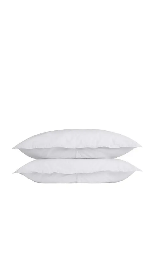 PARACHUTE Percale Sham Set - White