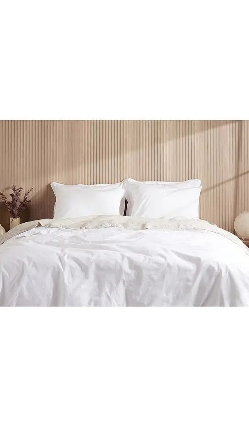 PARACHUTE Percale Sham Set - White