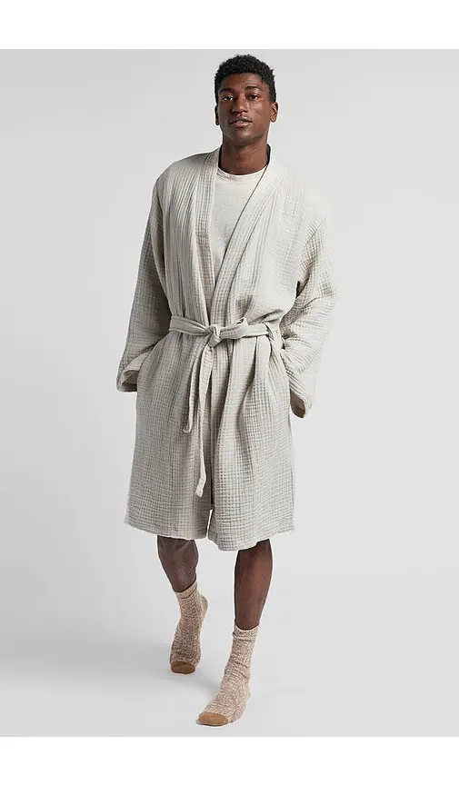 PARACHUTE Cloud Cotton Robe - Bone